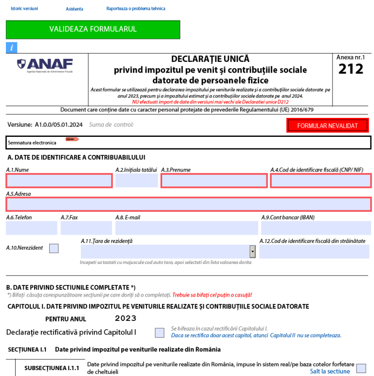 Tot ce trebuie să știi despre Declarația Unică 212: Ghid complet pentru ...